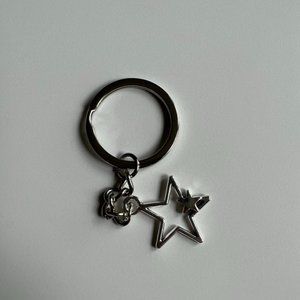 Accessories | Y2k 200s Star Pendant Keyring For Keychain | Poshmark